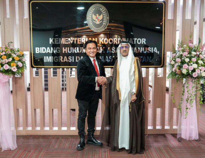 Duta Besar Arab Saudi Temui Menko Kumham Imipas - Pantausidang
